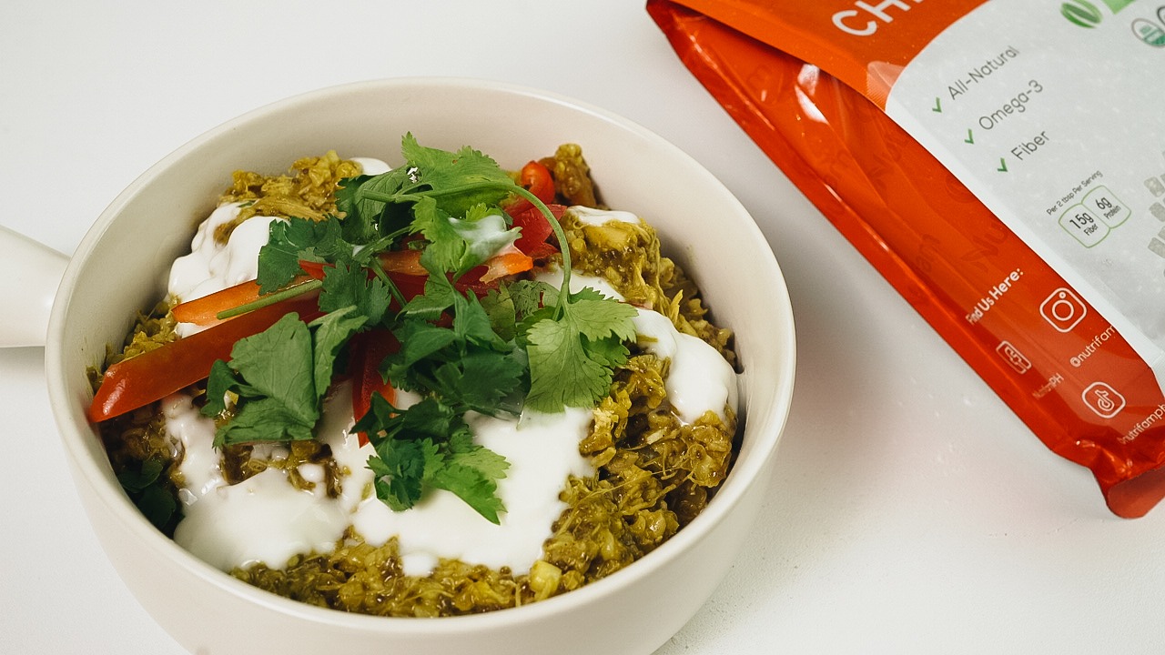 Savory Curry Oats and Chia Bowl - A Great Way To Prepare Your Oats in ...